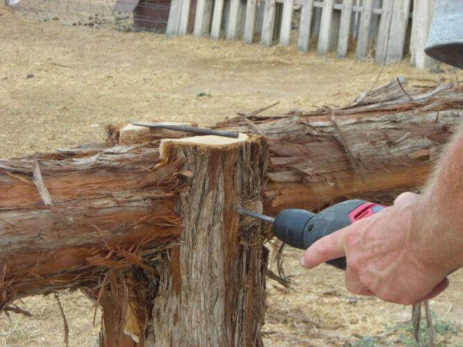 Easy DIY: How to Build a Hitching Post - Grit